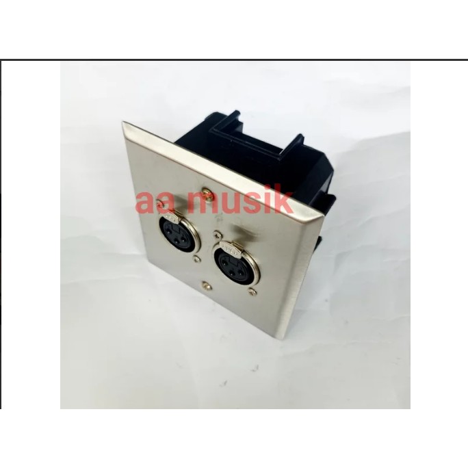 Jual PANEL MIC 2 CHANNEL-BOX MIC TANAM 2 CHANNEL.CANON 3 PIN | Shopee ...