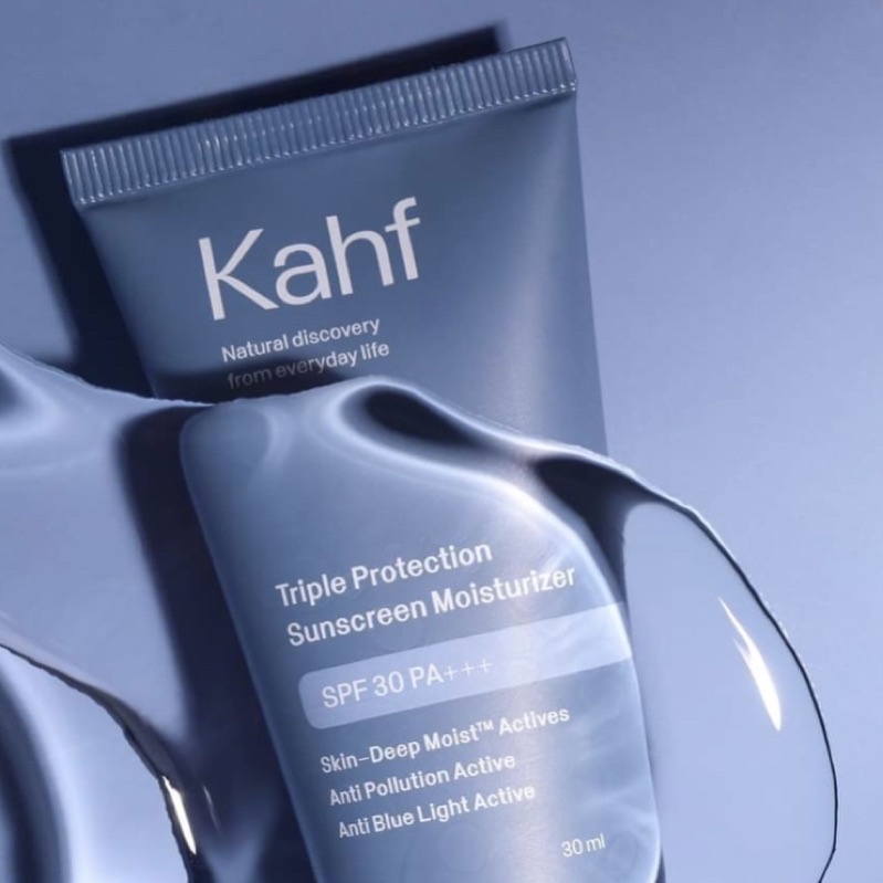 Jual KAHF TRIPLE PROTECTION SUNSCREEN MOISTURIZER 30 ml | Shopee Indonesia