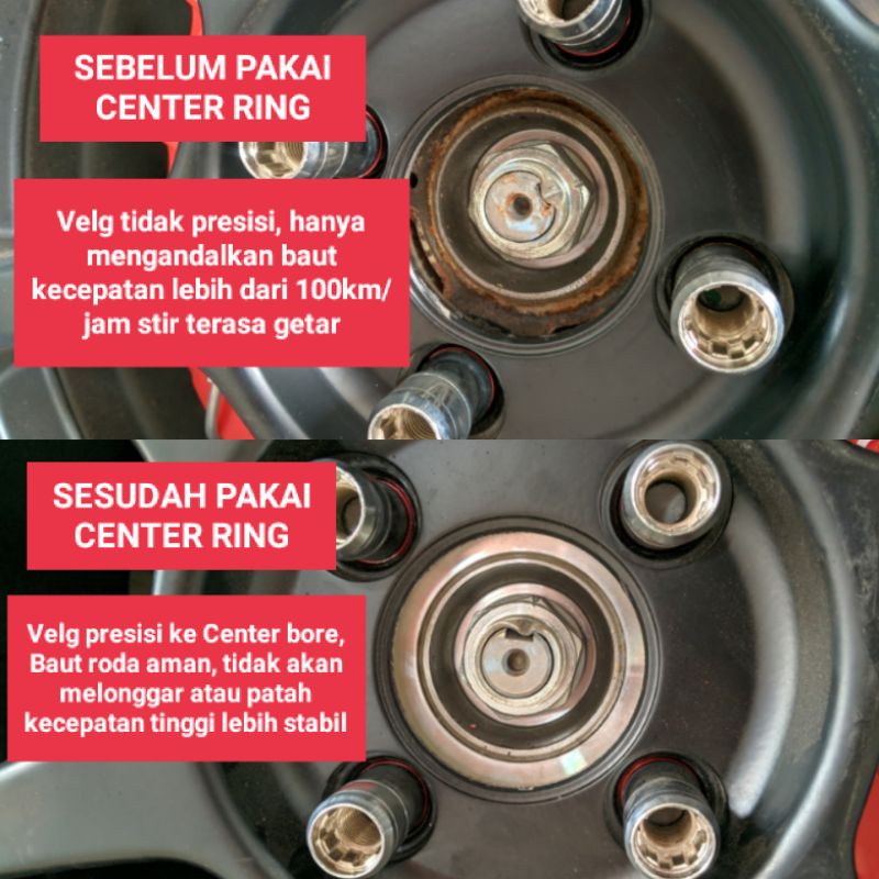 Jual Center ring mobil Ready semua ukuran mobil | Shopee Indonesia
