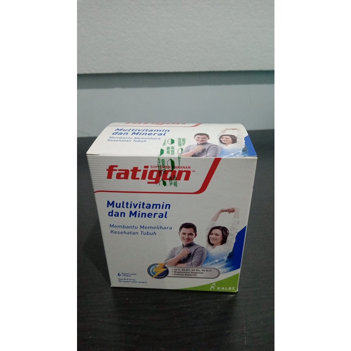 Jual Fatigon Putih Baru (1 Box = 10 Strip = 60 pcs) | Shopee Indonesia