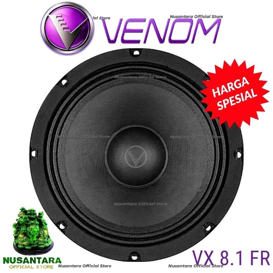 Jual VENOM FULL RANGE 8 inch SPEAKER VX 8.1 FR INTELLIGENT SERIES VX8 ...
