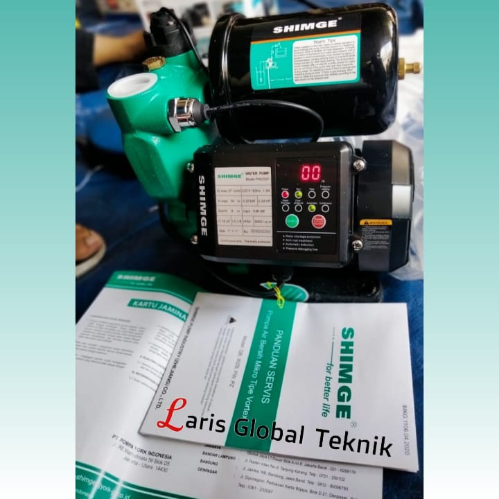 Jual Intelligent Pump Mesin Pompa Booster Air Panas SHIMGE PW-250F | Shopee Indonesia