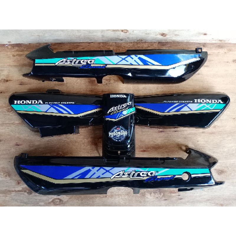 Jual Body bulus 91 set bok aki dan striping warna hijau tosca Body ...