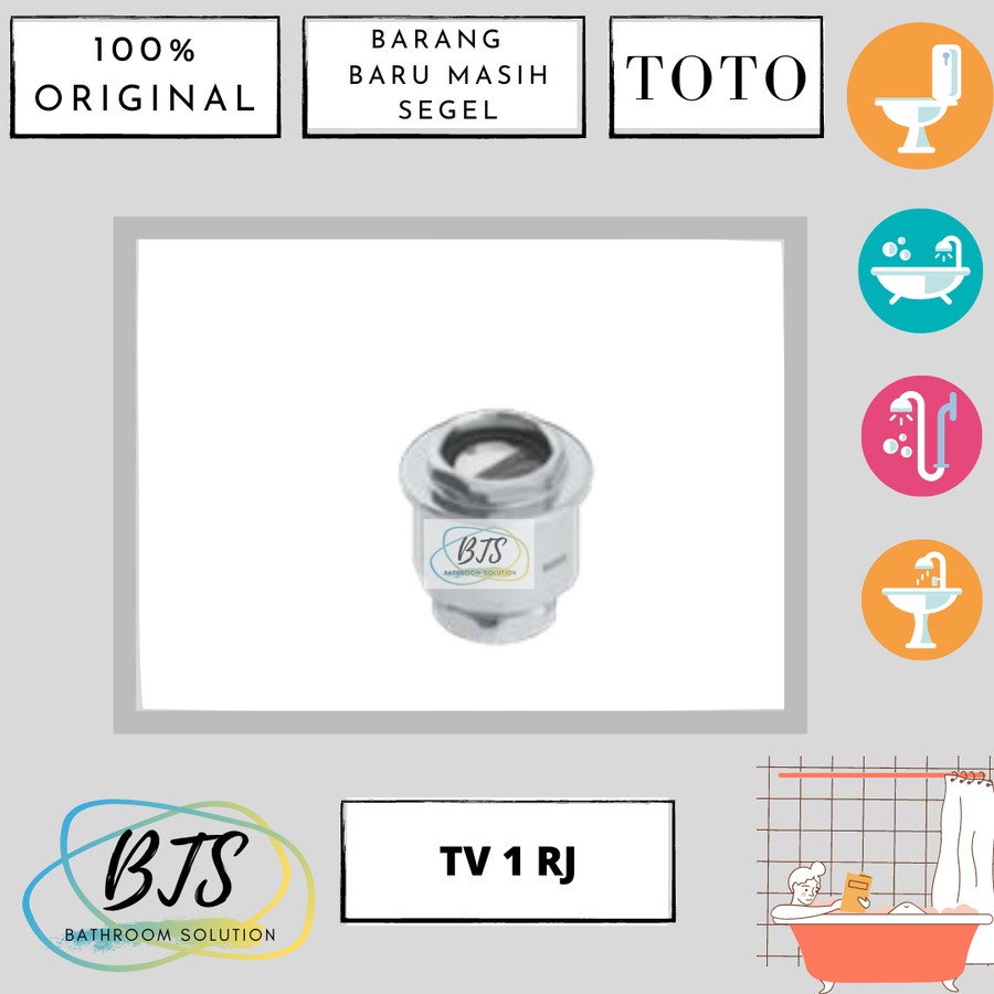 Jual Vaccum breaker TOTO TV1RJ / TV 1 RJ / TV1 RJ | Shopee Indonesia