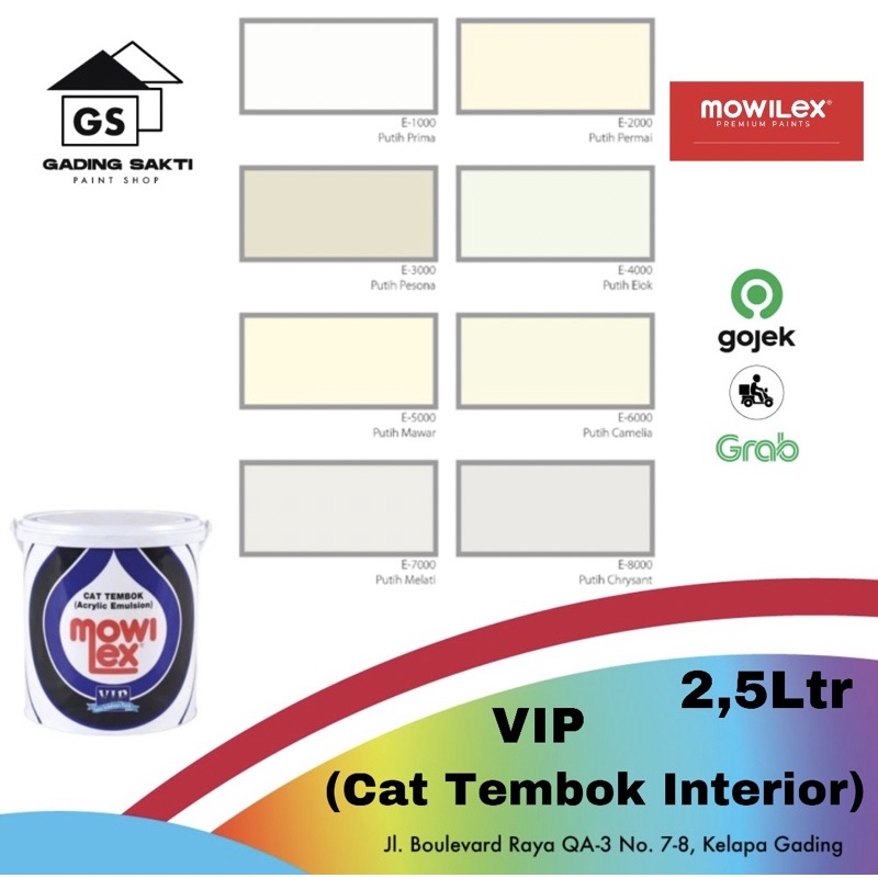 Jual Mowilex Emulsion (VIP 1000 , 2000 , 3000 , 4000 , 5000 , 6000 ...
