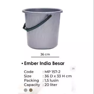 Jual ember 20 liter Harga Terbaik & Termurah November 2024 | Shopee ...