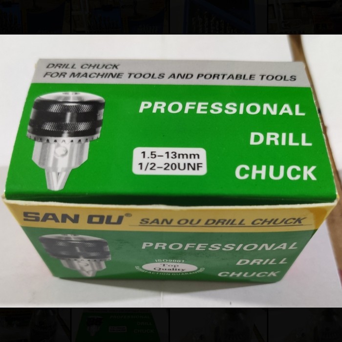 Jual Kepala Bor Drill Chuck 13 mm Hower San Ou | Shopee Indonesia