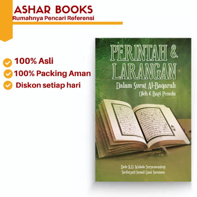 Jual Perintah Dan Larangan Dalam Surat Al Baqarah Oleh Dan Bagi Pemula | Shopee Indonesia