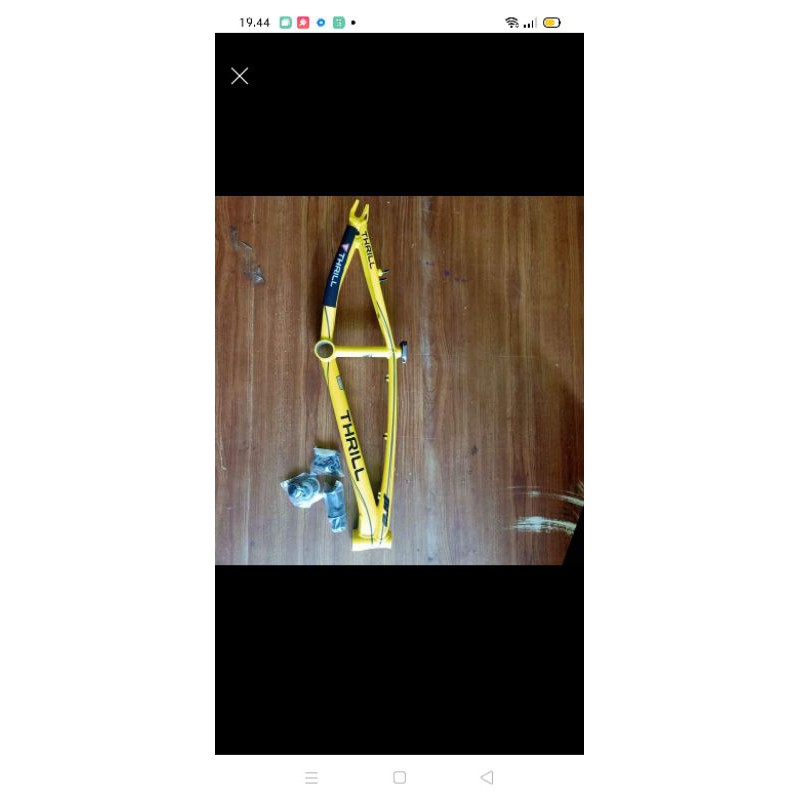 Jual frame thrill bmx pro xl #framethrill#framethrillbmxproxl | Shopee ...