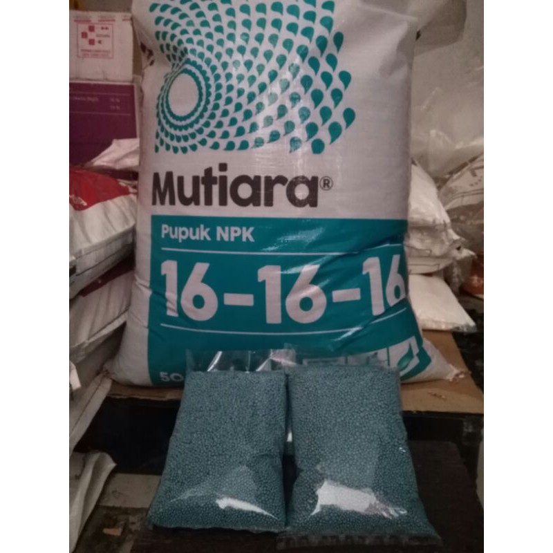 Jual NPK Mutiara Meroke Repack 1000 gr, ( Pupuk Tanaman Sayur, Bunga ...