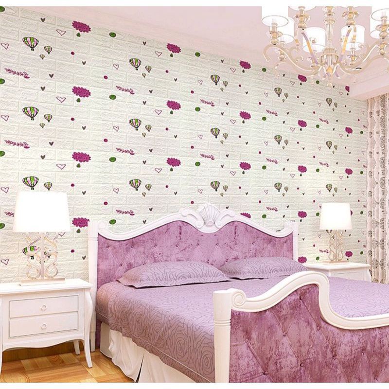 Jual WALPAPER BATA 3D MOTIF ANAK / WALPAPER 3D KIDS 70 X 77 CM | Shopee ...