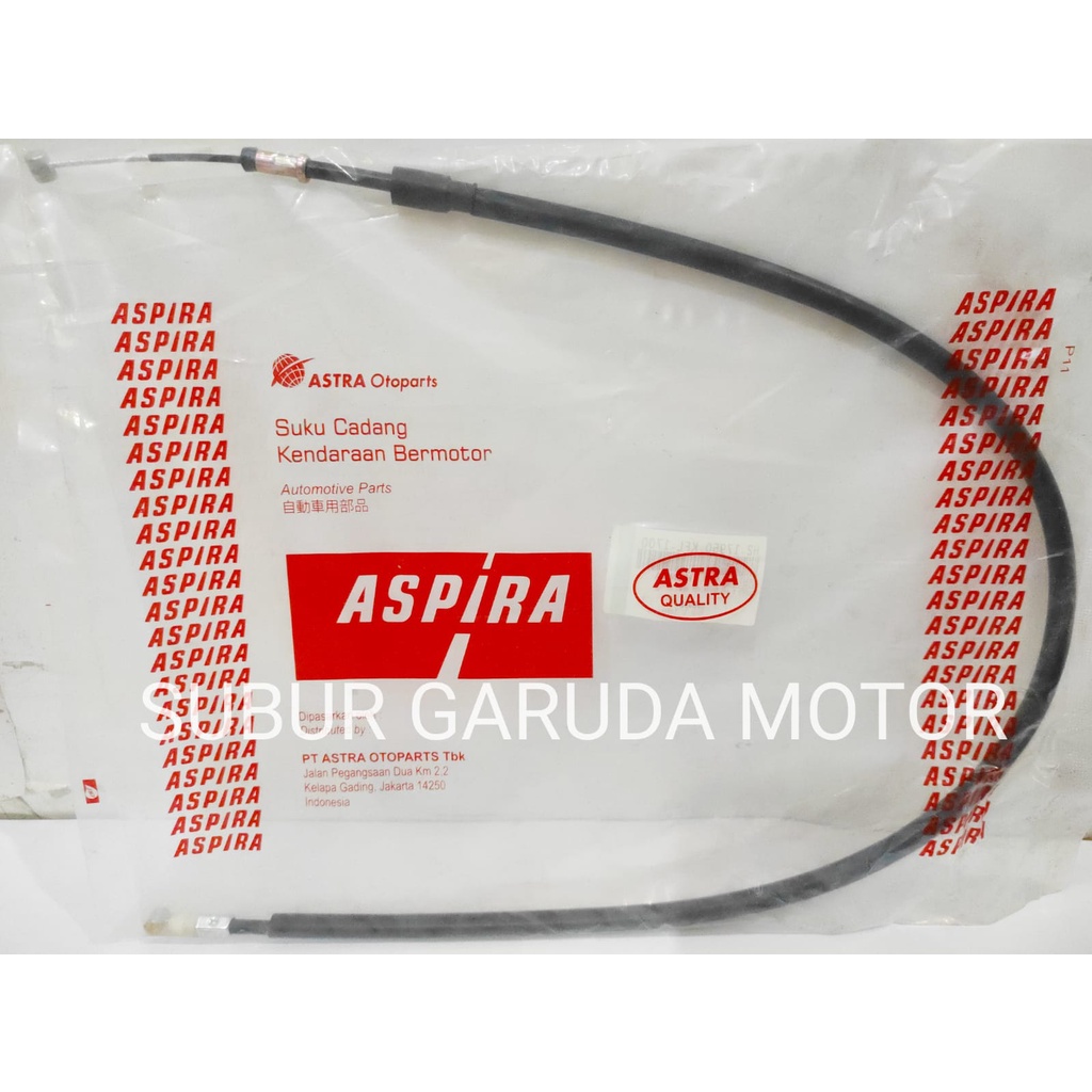 Jual KABEL CUK SUPRA X 125 SUPRA FIT NEW TIPE KFL MERK ASPIRA KUALITAS ...