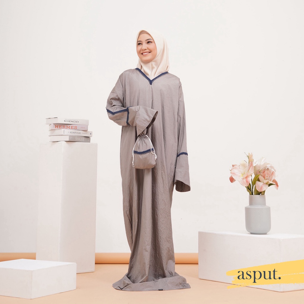 Jual ASPUT - Liv Abaya Sholat Parasut Premium | Shopee Indonesia