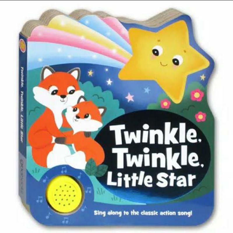 Jual Melody one button sound book twinkle twinkle little star | Shopee ...