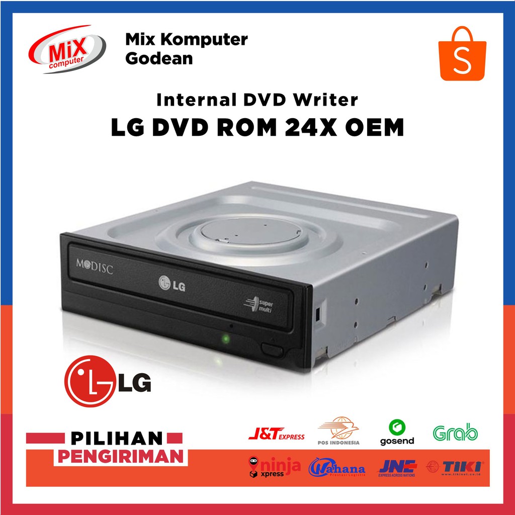 Jual LG Internal DVD Writer - LG DVD RW - DVD ROM 24x OEM | Shopee ...