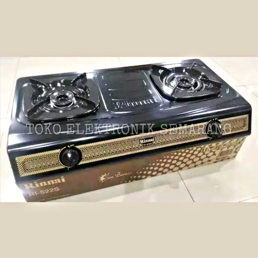 Jual KOMPOR GAS RINNAI RI 522S 2 TUNGKU | Shopee Indonesia