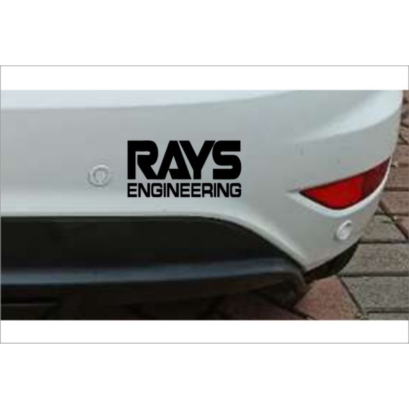 Jual STICKER MOBIL RAYS ENGINEERING | Shopee Indonesia