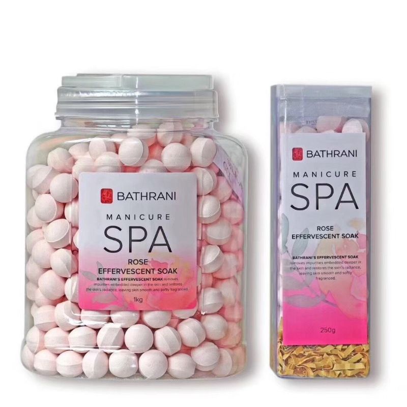 Jual GARAM PEDICURE MANICURE SPA ROSE EFFERVESCENT SOAK 1 KG | Shopee ...