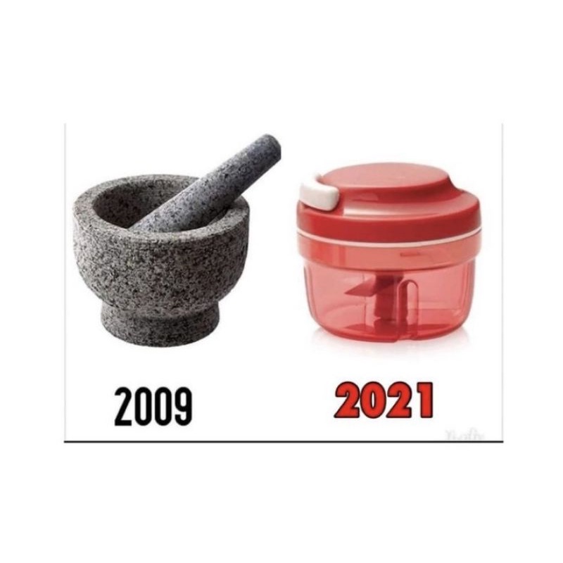 Jual Tupper Ware Turbo Chopper Ada 3 Warna Pilihan Shopee Indonesia