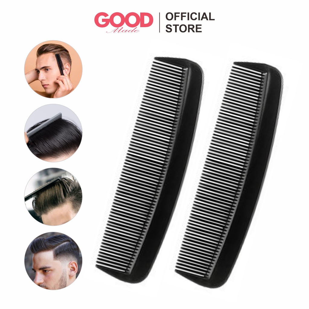 Jual GOOD MADE - Sisir Saku | Sisir Dompet Hitam Pria | COD | Shopee ...