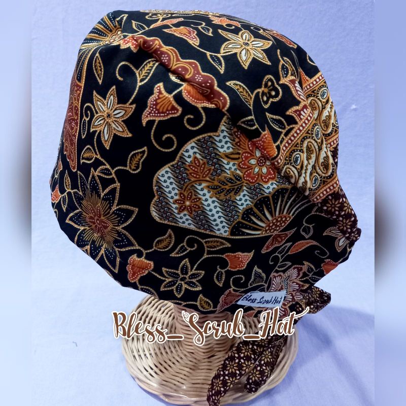 Jual Topi Bedah / Nurse Cap/ Surgical cap/ Topi Motif/Batik/Kipas ...