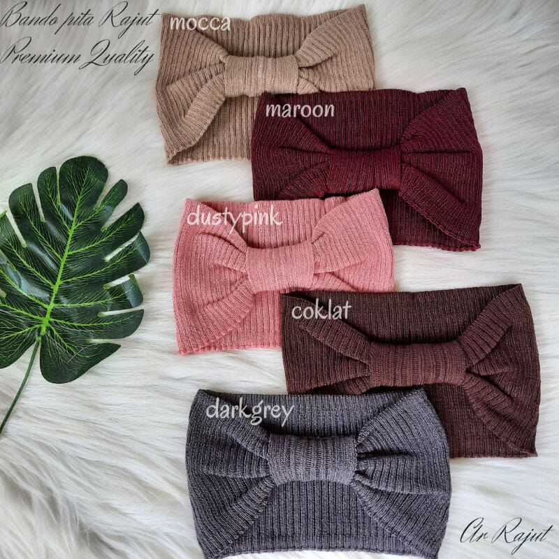 Jual Bando Pita Rajut Premium | Shopee Indonesia