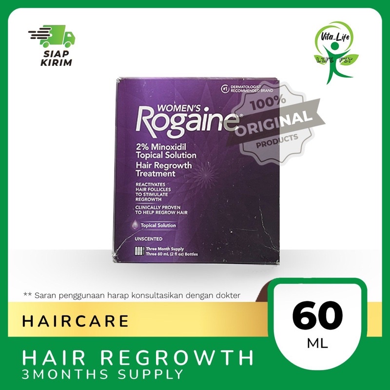 Jual Rogaine Women Liquid - MADE IN ITALY | Shopee Indonesia
