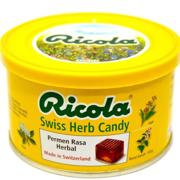Jual RICOLA SWISS HERB CANDY 100GR | Shopee Indonesia