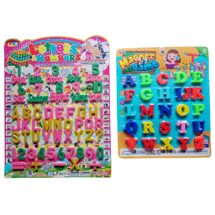 Jual MAINAN HURUF ANGKA Letters Number Huruf ABC | Shopee Indonesia