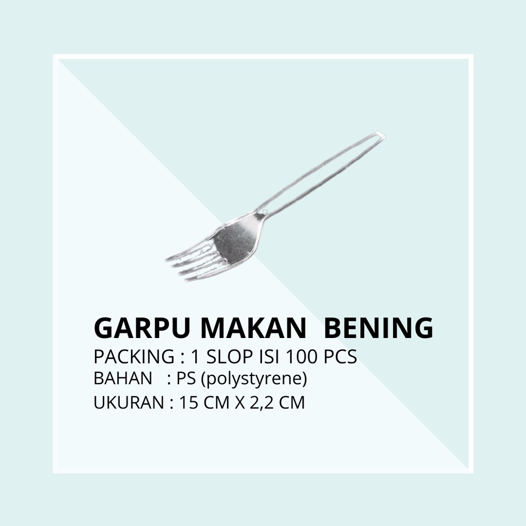 Jual GARPU MAKAN BENING KCS, BISA DIPAKAI UTK MKN STEAK/GORENGAN ...
