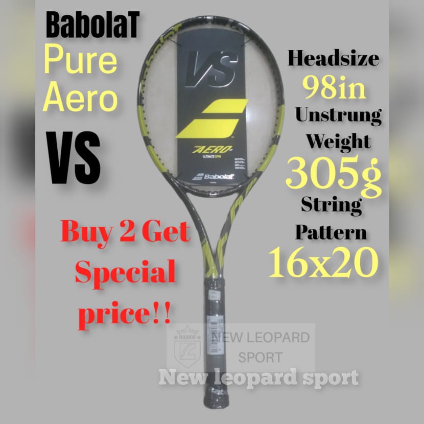 Jual Raket Tenis Babolat Pure Aero VS 2021 / Raket Tenis Babolat ...