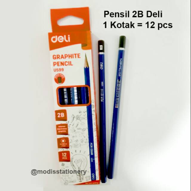Jual Pensil 2b deli | Shopee Indonesia