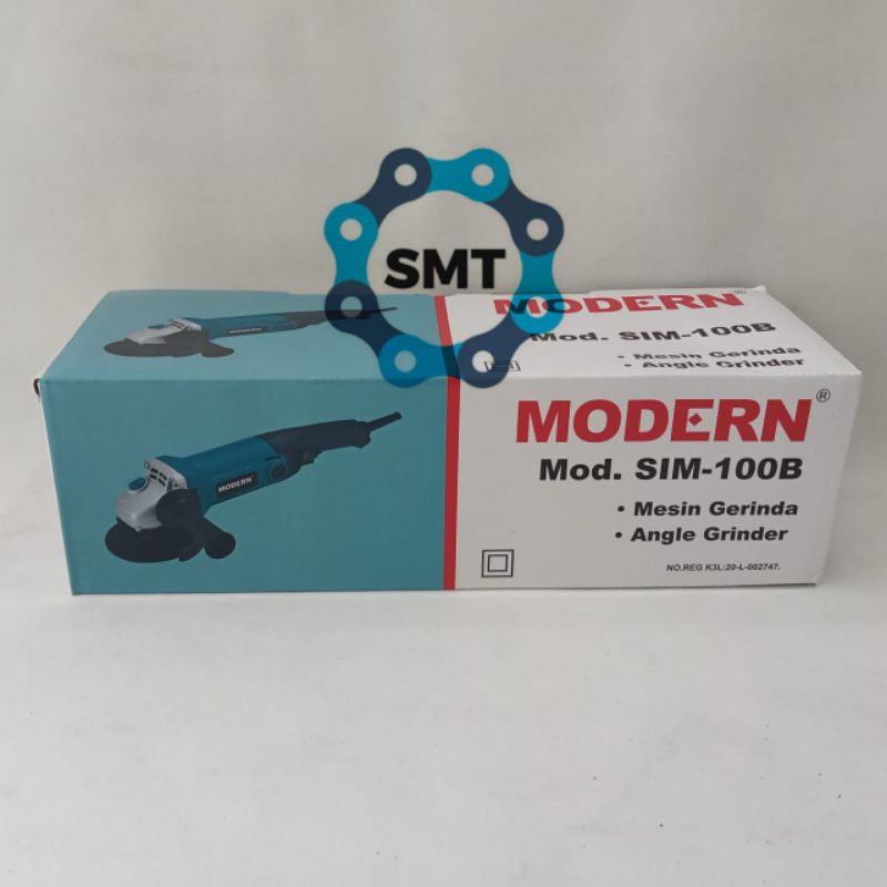 Jual Mesin Gurinda Gerinda Grinda Disc Grinder Sim 100 Sim100B Modern ...