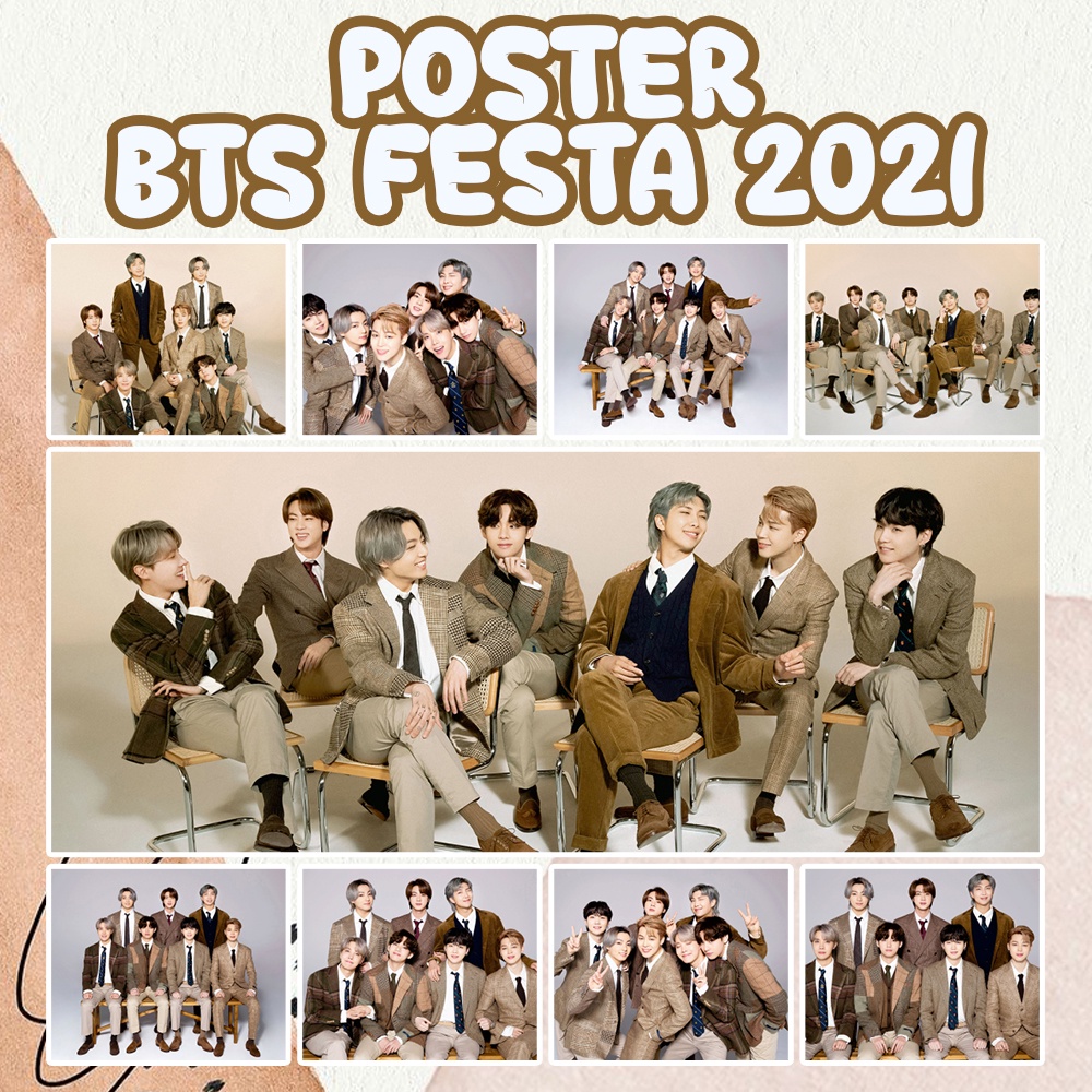 Jual Poster BTS FESTA 2021 | Poster Kpop A4 A5 A6 Murah Murah (Part C ...