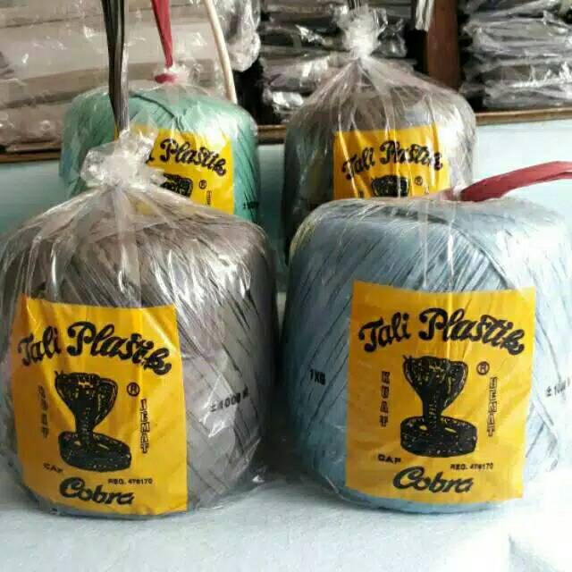 Jual Tali Rafia Warna Cap Cobra 1Kg / Tali Plastik | Shopee Indonesia