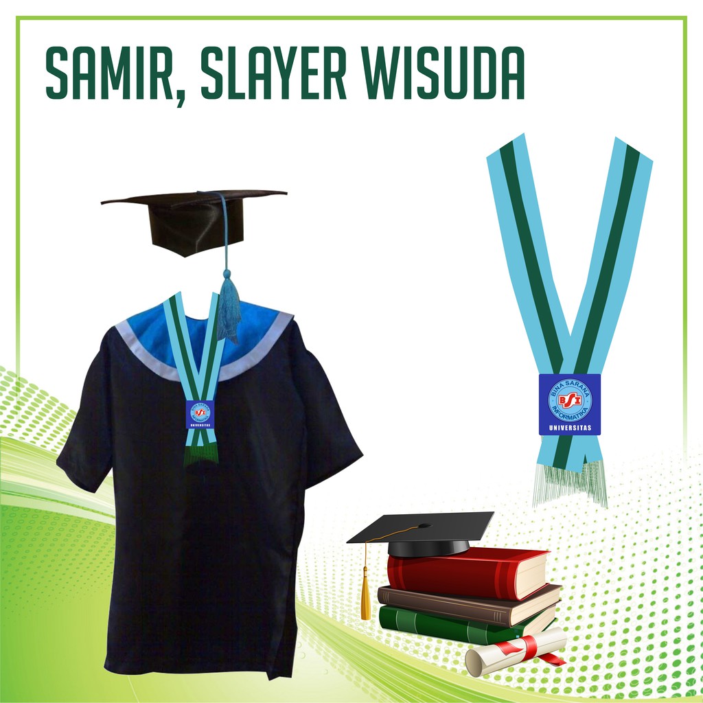 Jual SAMIR SLAYER WISUDA ( BINA SARANA ) | Shopee Indonesia