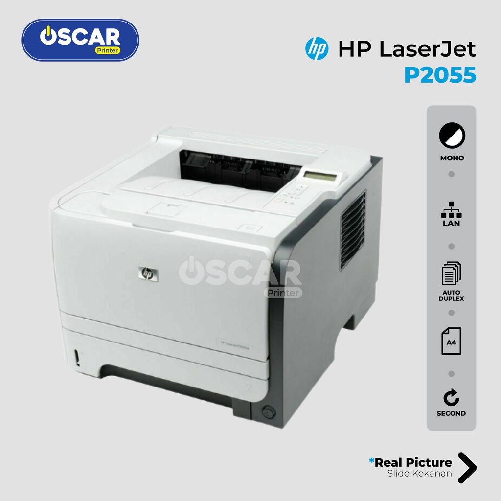 Jual Printer HP Laserjet P2055 | 35 ppm Bolak balik otomatis | Shopee Indonesia