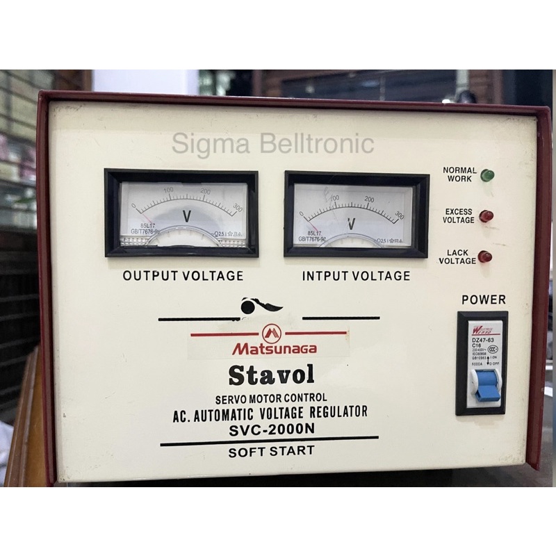 Jual Stavol stabilizer Matsunaga 2000 watt | Shopee Indonesia