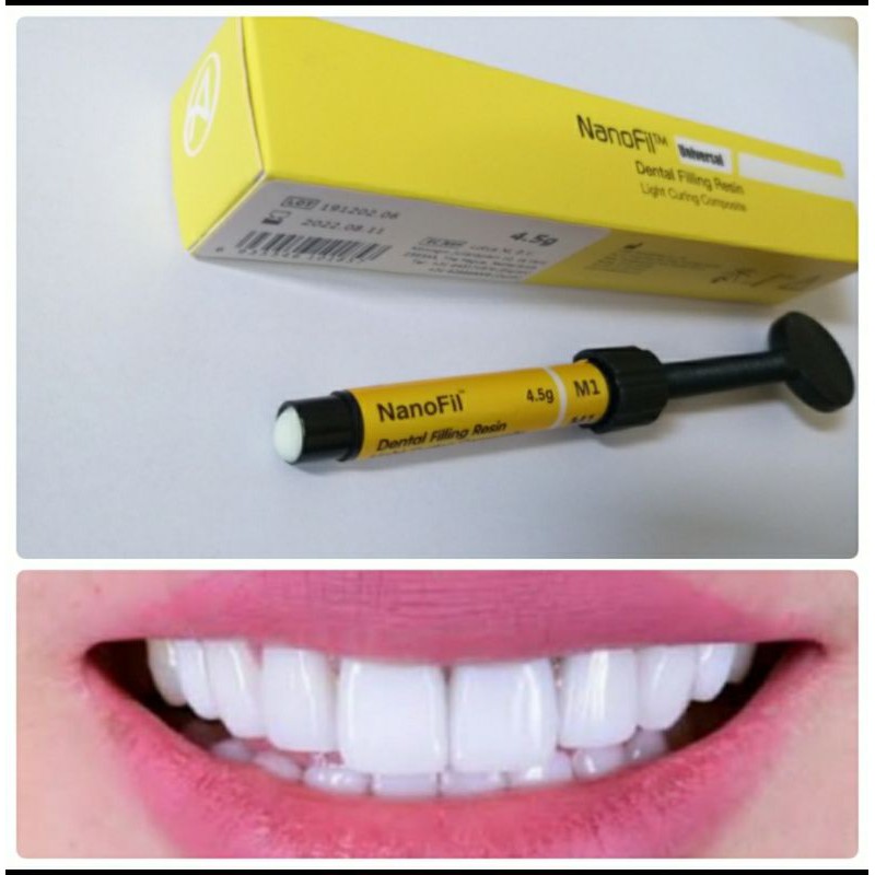 Jual Composite NanoFil Universal Tambal, Veneer M1 Plus (Xtra White ...
