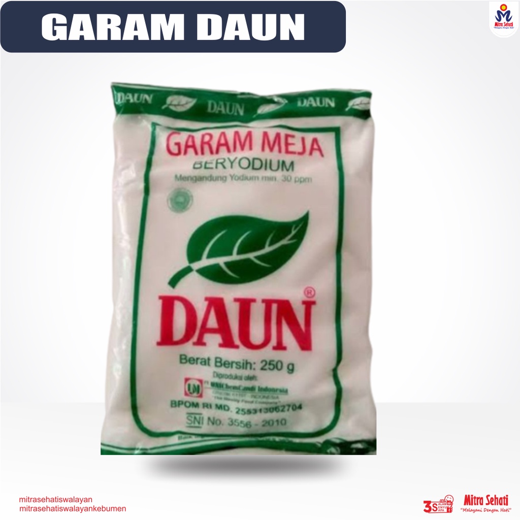 Jual GARAM DAUN / GARAM AJI 200gr / GARAM BERIODIUM / SARASA GARAM MEJA ...