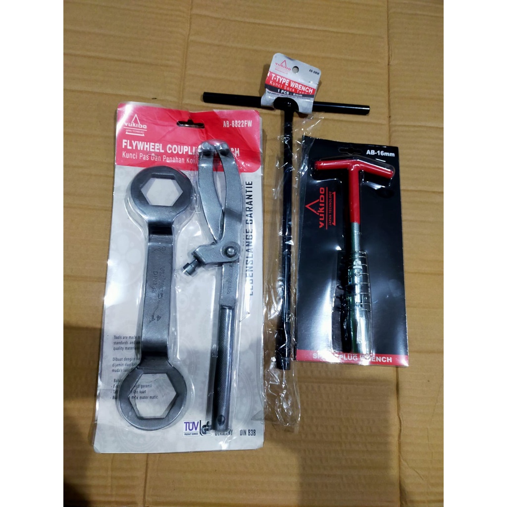 Jual PAKET KUNCI CVT HONDA DAN YAMAHA ALAT BONGKAR CVT KUNCI CVT YUKIDO TRAKER CVT PAKET TRAKER ...