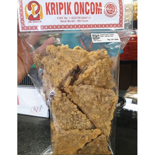 Jual READY BEKASI 16 AUG 2025 - KRIPIK ONCOM 2M KERIPIK SNACK KARTIKA ...