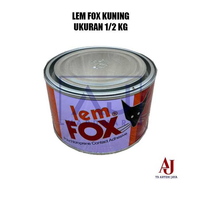Jual Lem Fox Kuning 300 Gram Lem Vinyl Lem Kuning Lem Karpet Lem ...