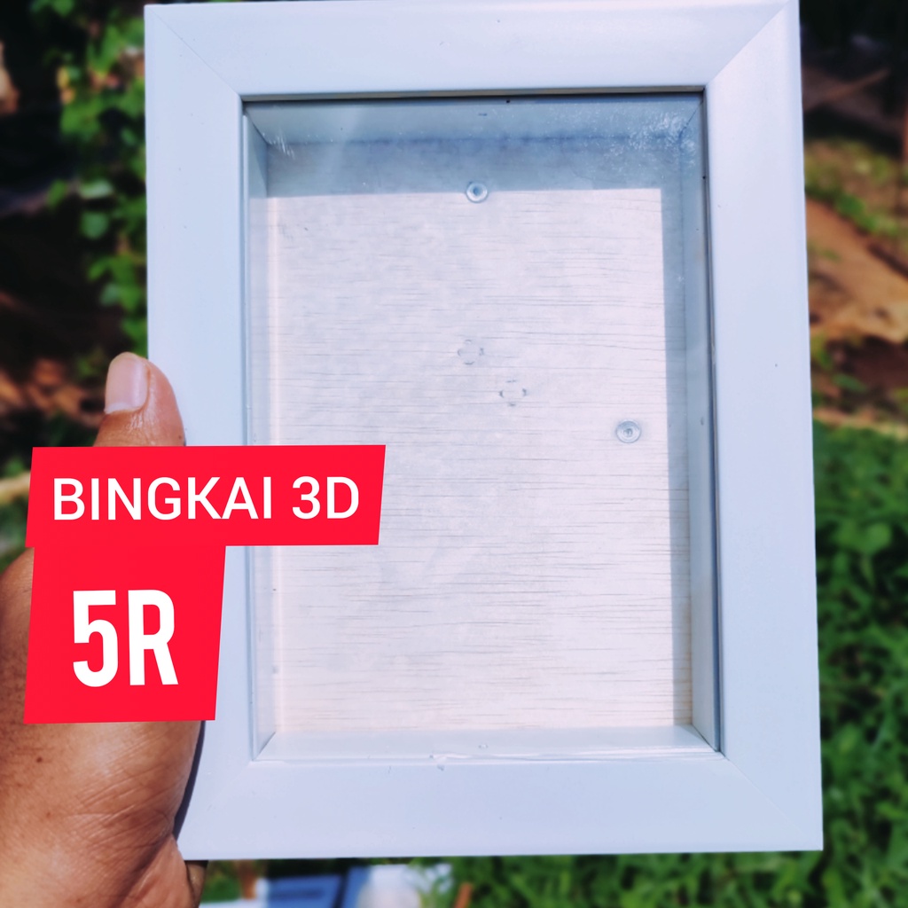 Jual PROMO BINGKAI 3D UKURAN 5R / FRAME PIGURA 3D 5R | Shopee Indonesia