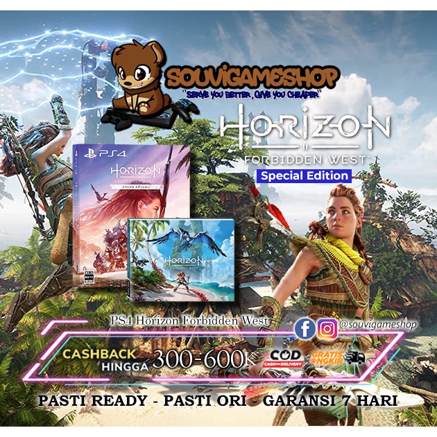 Jual PROMO!! PS4 HORIZON FORBIDDEN WEST SPECIAL EDITION PS 4 CD GAME BD ENG | Shopee Indonesia