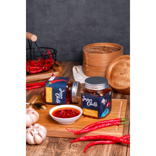 Jual CHILLI OIL / SAMBAL DIMSUM / CHILLI OIL HALAL 100 ml / 200 ml | Shopee Indonesia