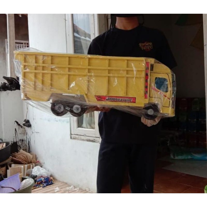 Jual TRUK OLENG TRONTON WARNA KUNING UKURAN BESAR | Shopee Indonesia