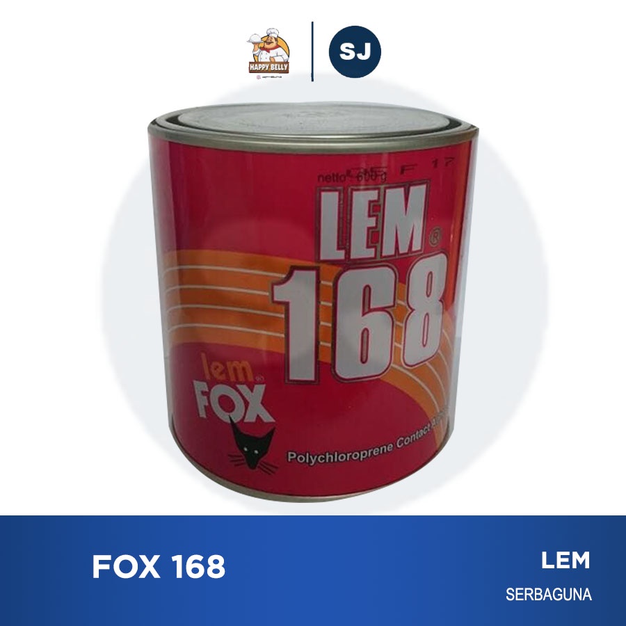 Jual Lem Fox 168 K kuning Kaleng 600 gram | Shopee Indonesia