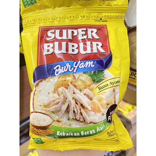 Jual Super bubur buryam/ bubur instan rasa ayam renceng isi 10 sachet ...