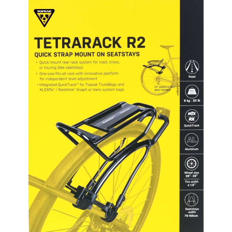 Jual Rack / Carrier Tetrarack R2 Rear Topeeak | Shopee Indonesia